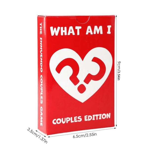 "What Am I" Game with Ambiguity Erotic Questions / Board Sex Games for