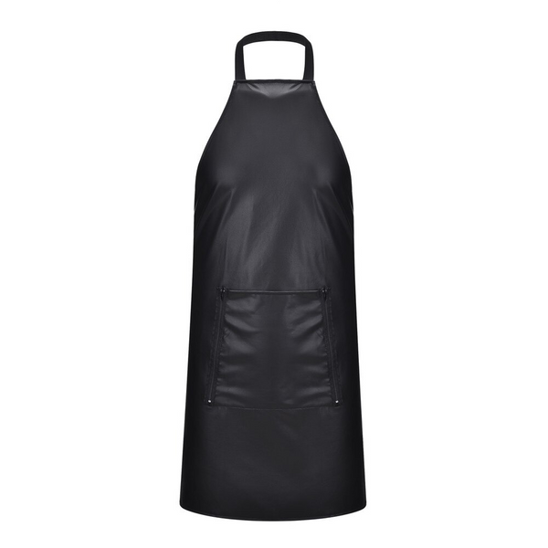 Men's Sexy Wet Look Apron / Male Erotic Backless Apparel / Halterneck
